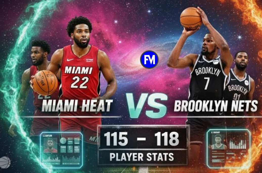 miami heat vs brooklyn nets match player stats